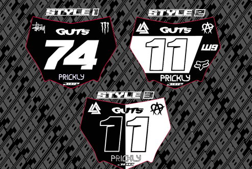 Motocuts Plate Decal – JBP