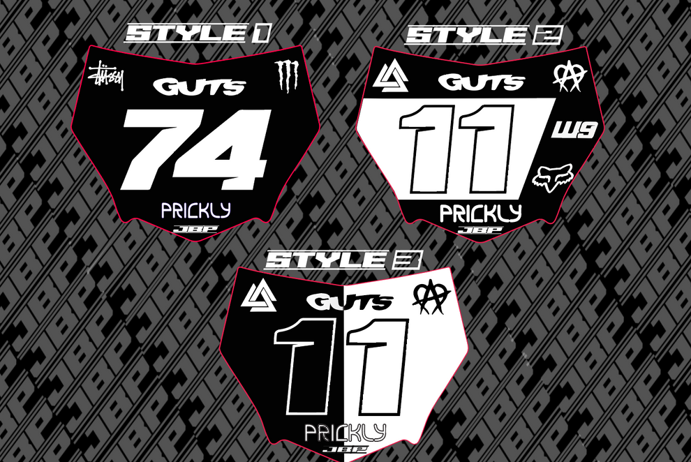 Motocuts Plate Decal – JBP